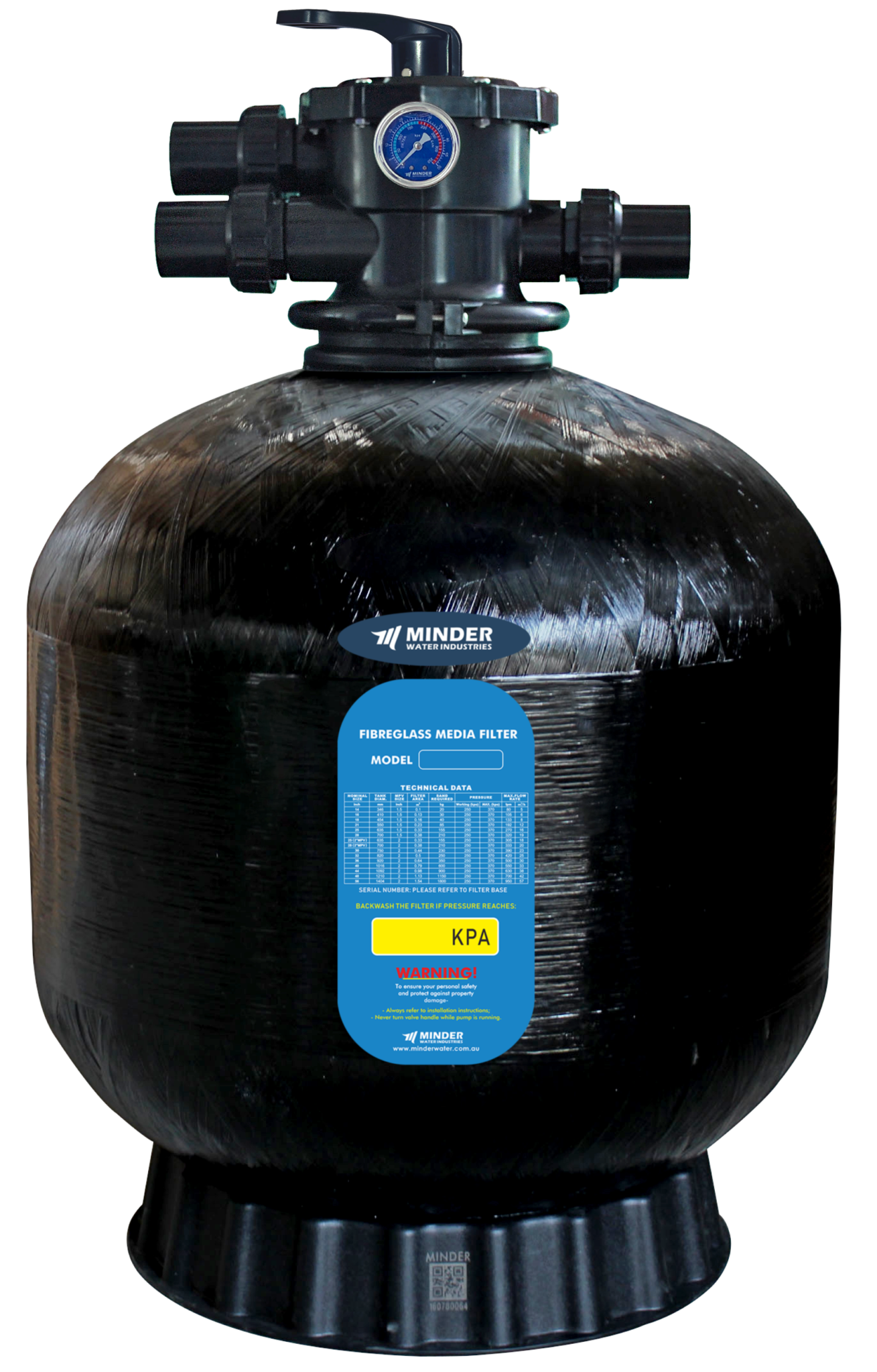 Residential Filter - Minder Water Industries